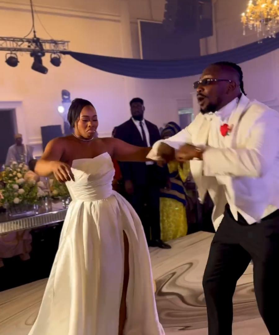 Photos And Videos From The Wedding Of BBNaija Star, Sir Dee And His Woman, Chloe